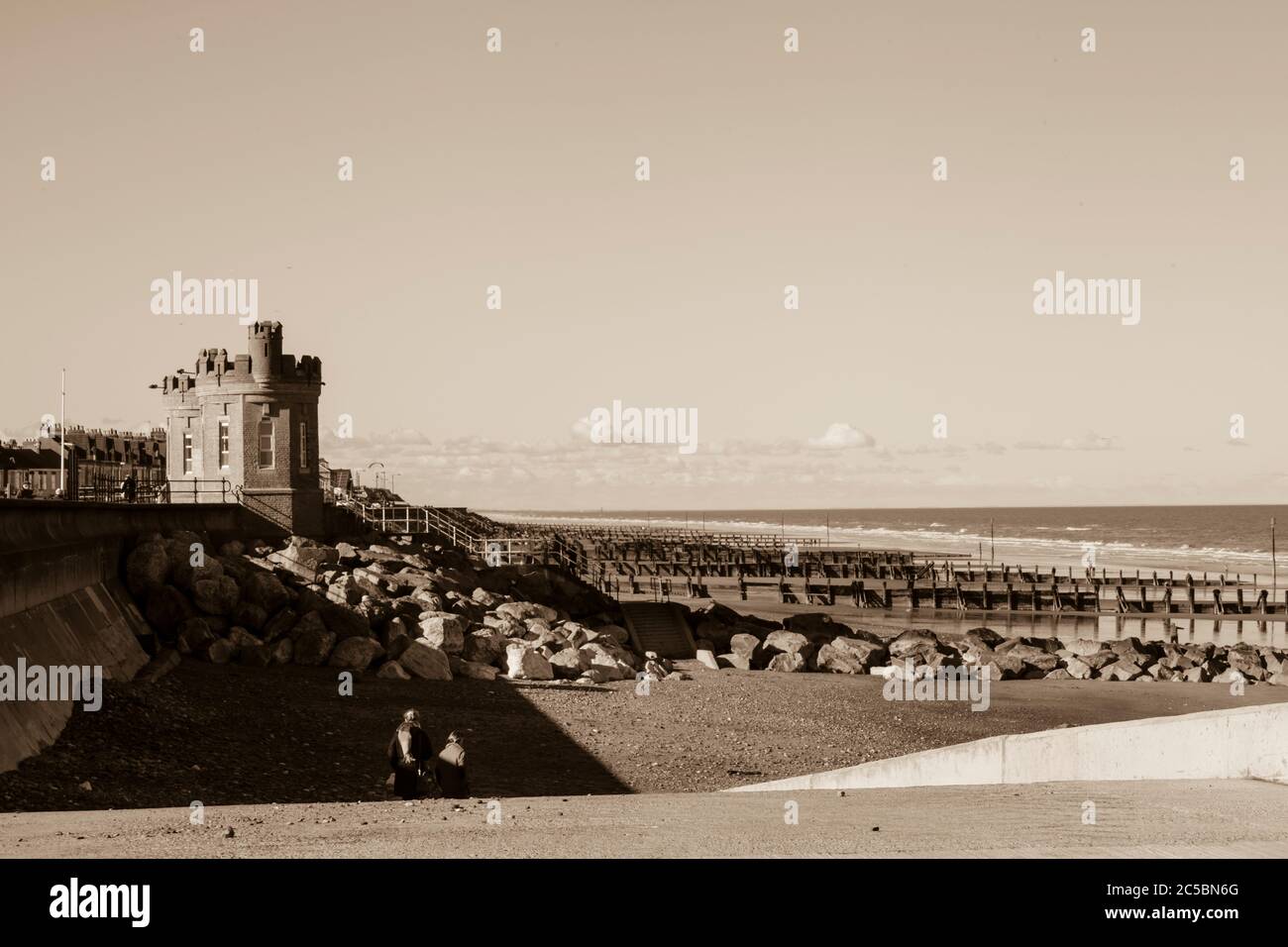 Seawall, sea wall, promenade, waterfront, sea, defences, of towns, of ...