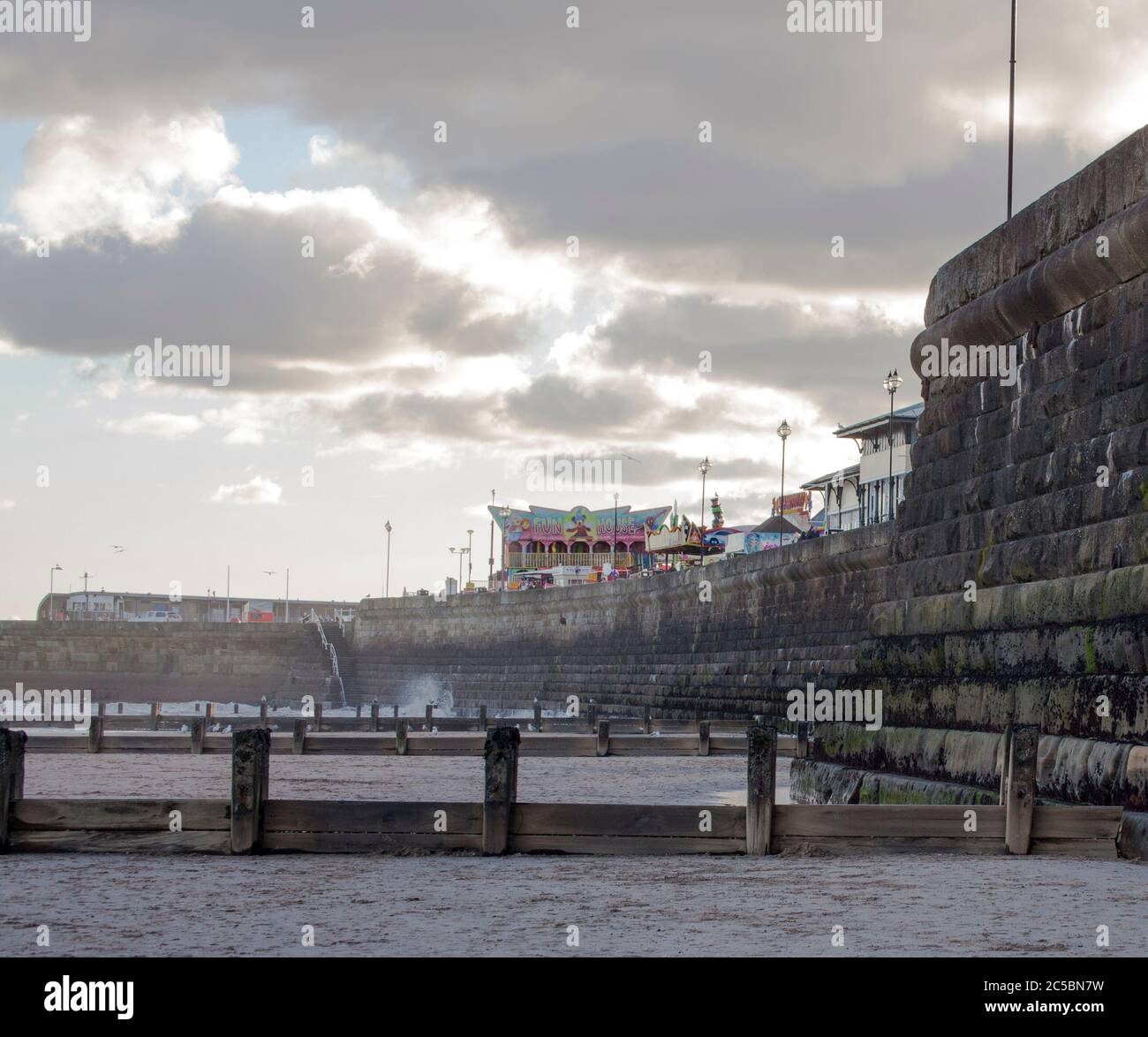 Seawall, sea wall, promenade, waterfront, sea, defences, of towns, of ...