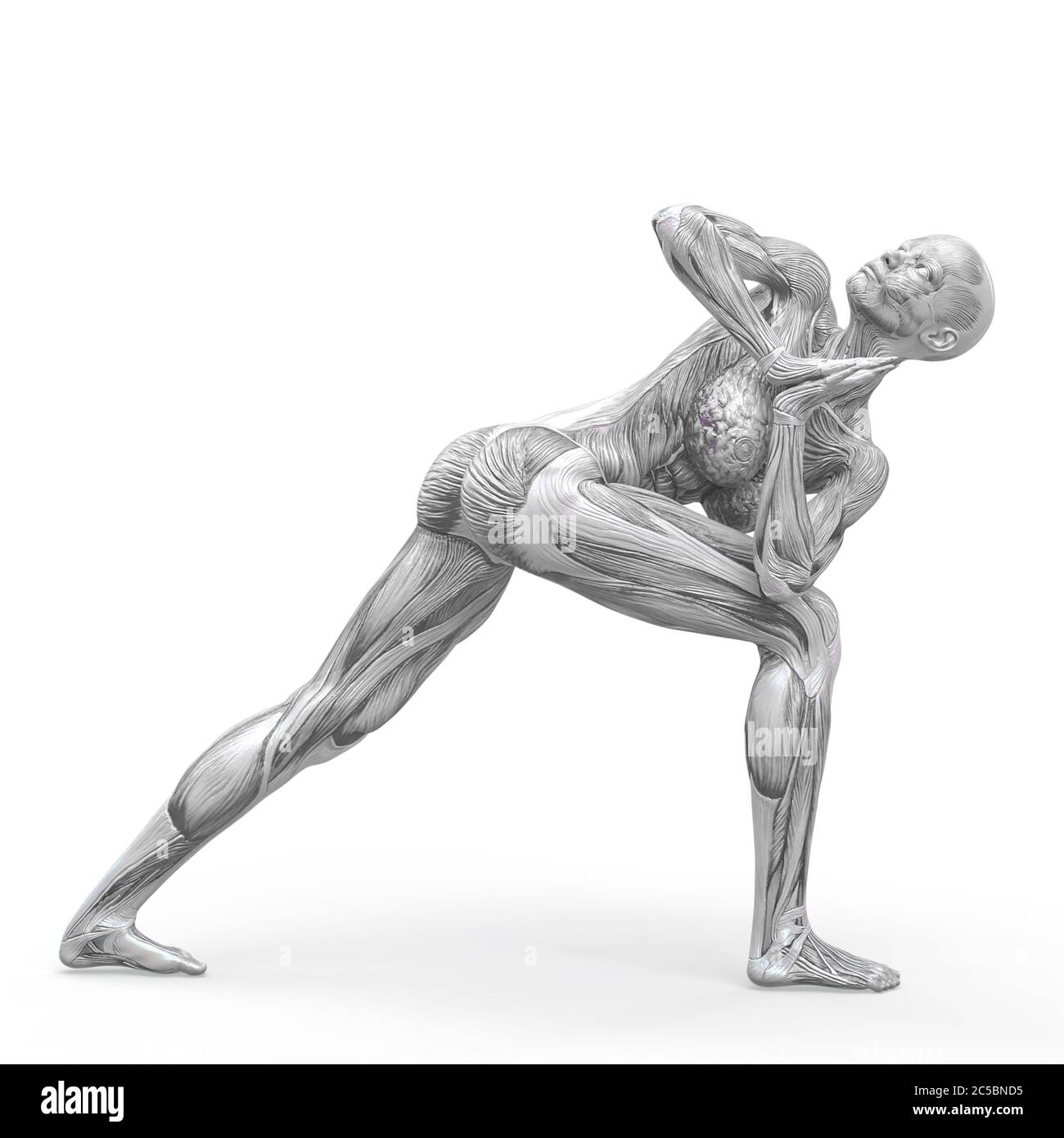 Reverse triangle pose hi-res stock photography and images - Alamy