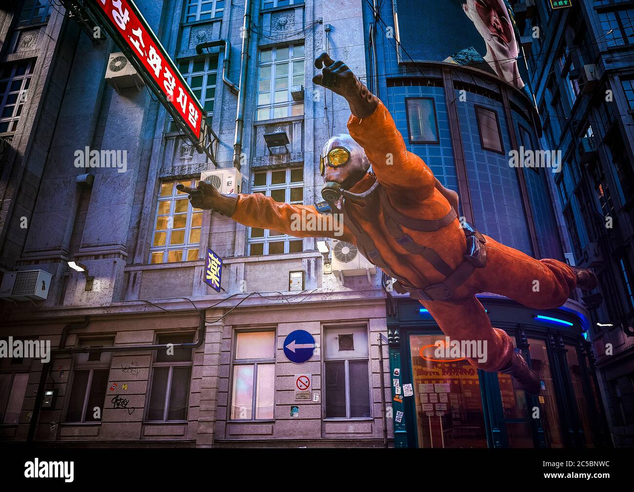Atomic man comic hi-res stock photography and images - Alamy