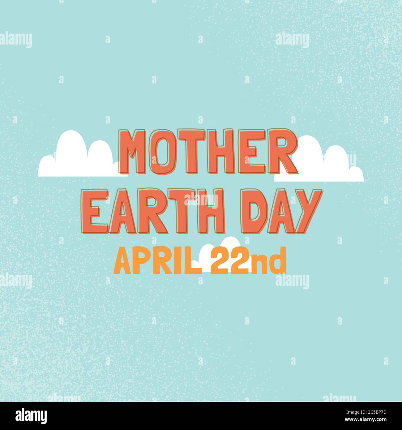 Happy mother earth day card Stock Vector Image & Art - Alamy