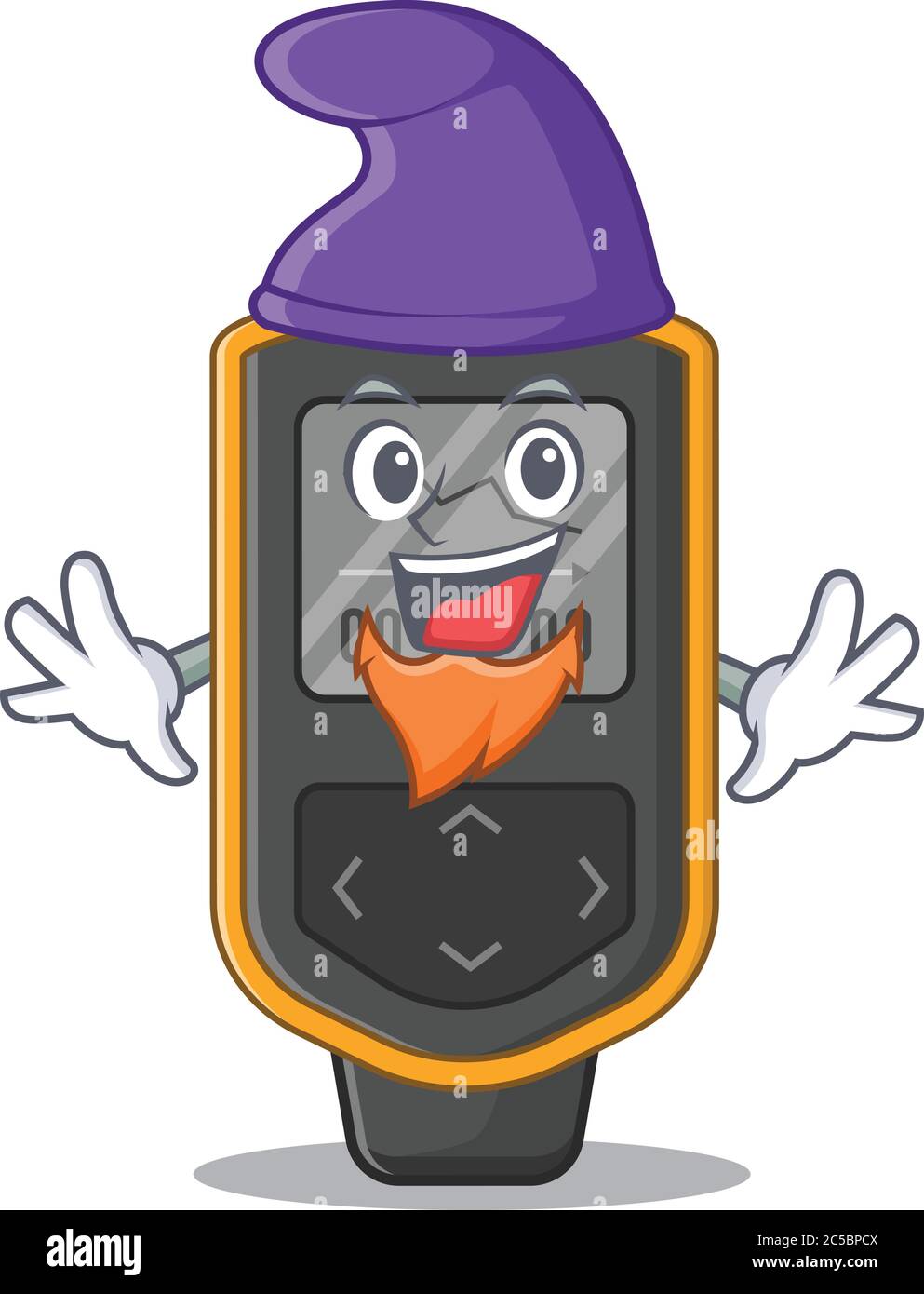 A gorgeous cartoon design of dive computer as an Elf fairytale ...