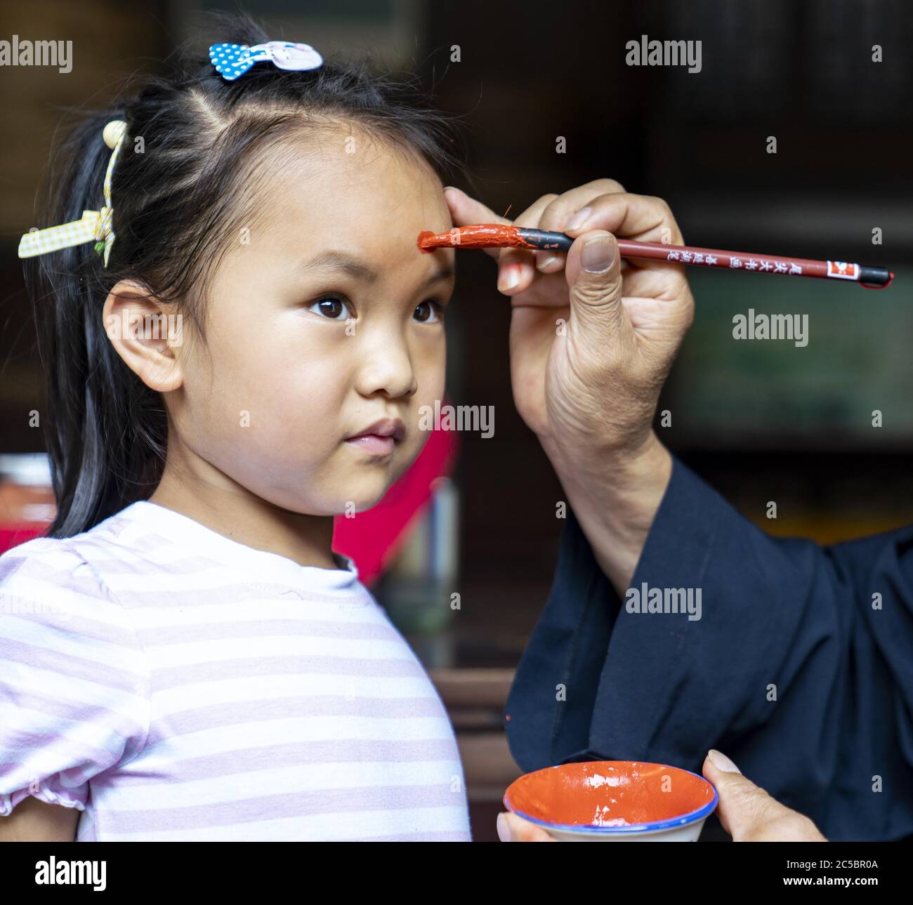 Beijing, China's Hubei Province. 24th June, 2020. An elderly marks a ...