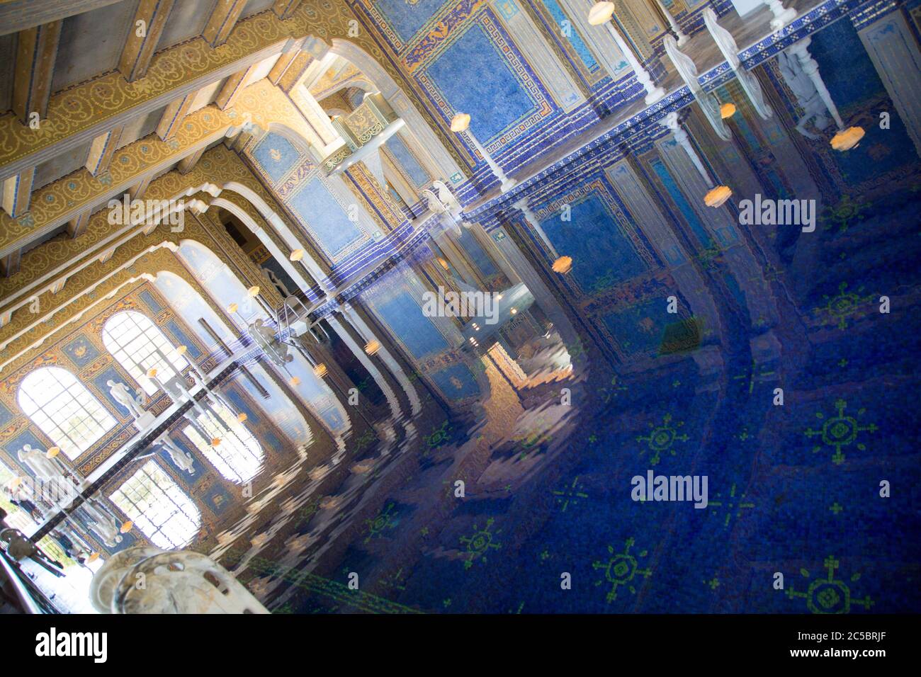 The Roman Pool at Hearst Castle Stock Photo - Alamy