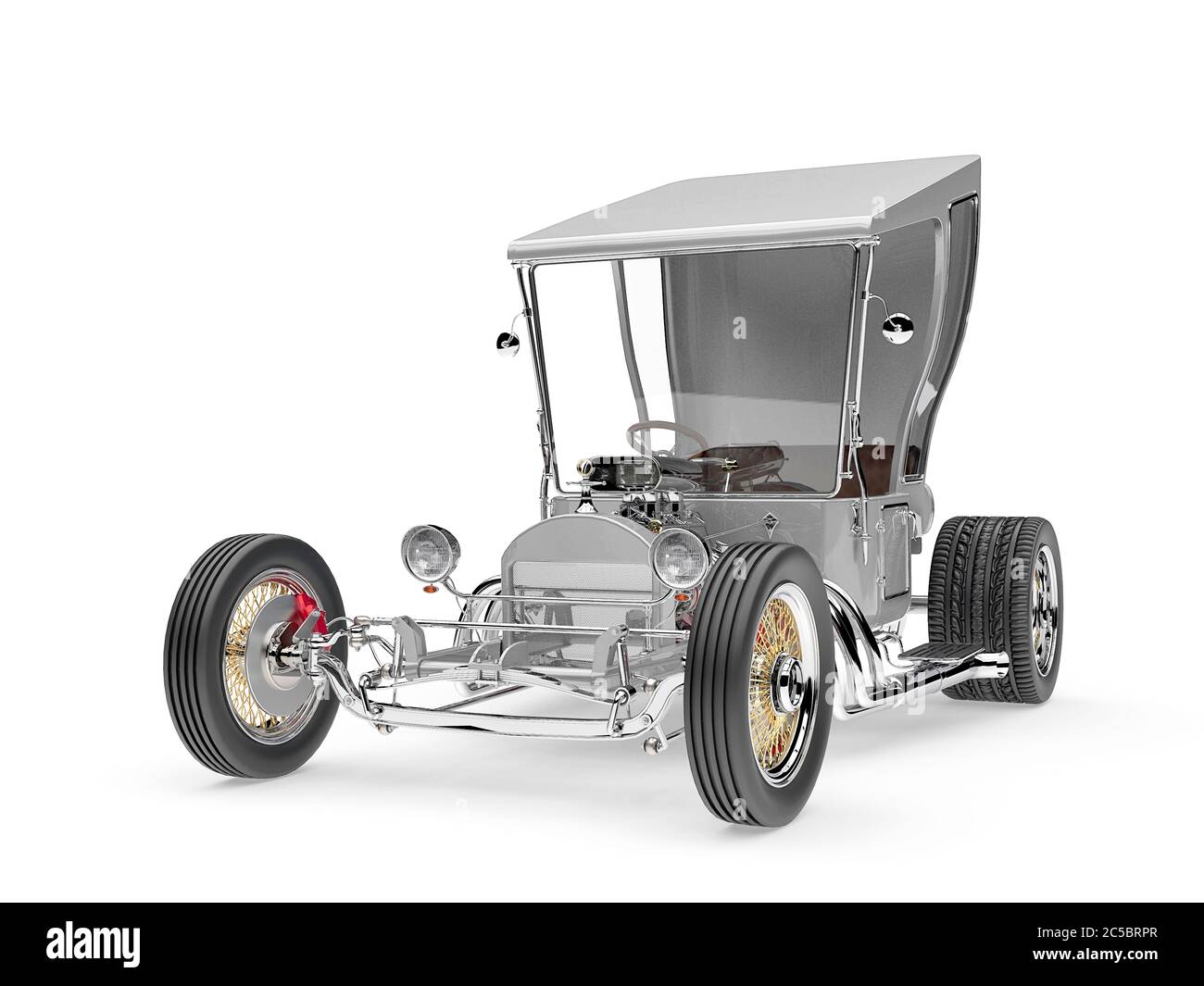 Classic vintage sports hot rod Cut Out Stock Images & Pictures - Alamy