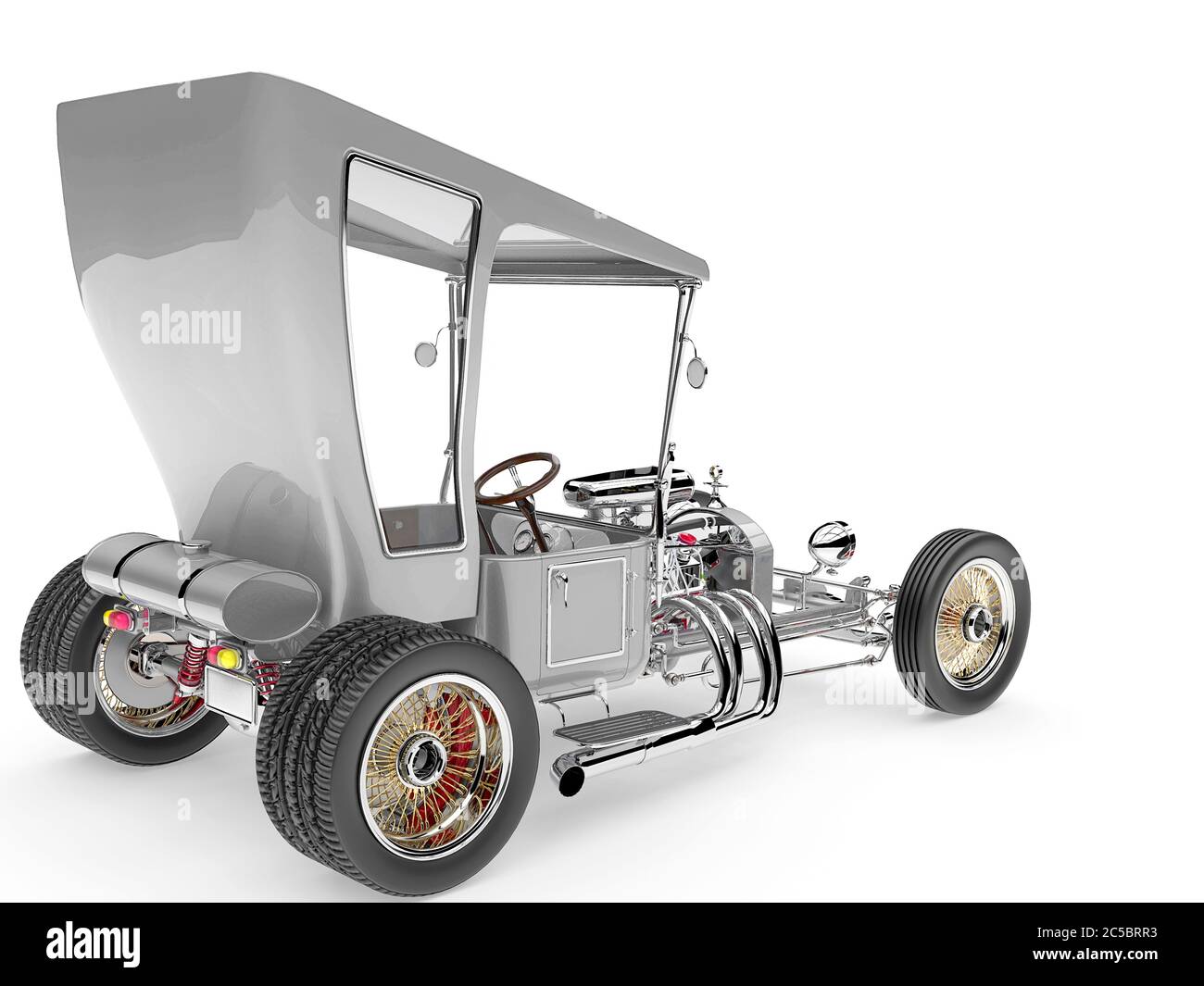 Classic vintage sports hot rod Cut Out Stock Images & Pictures - Alamy