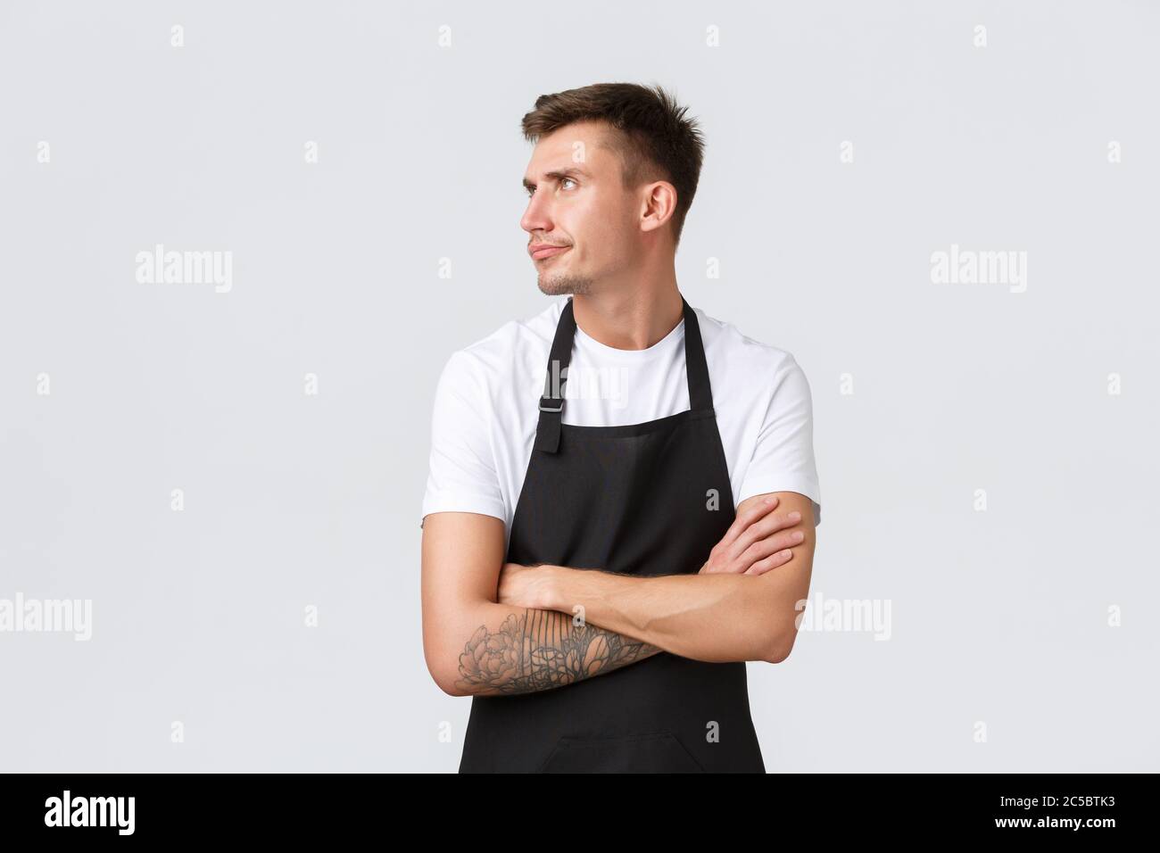 Grumpy store owner hi-res stock photography and images - Alamy