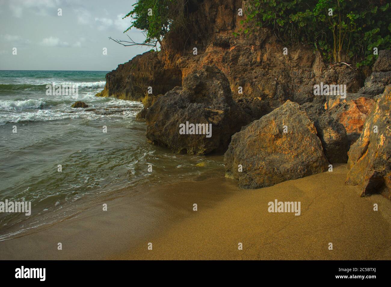 Puerto Rico Coast Stock Photo - Alamy