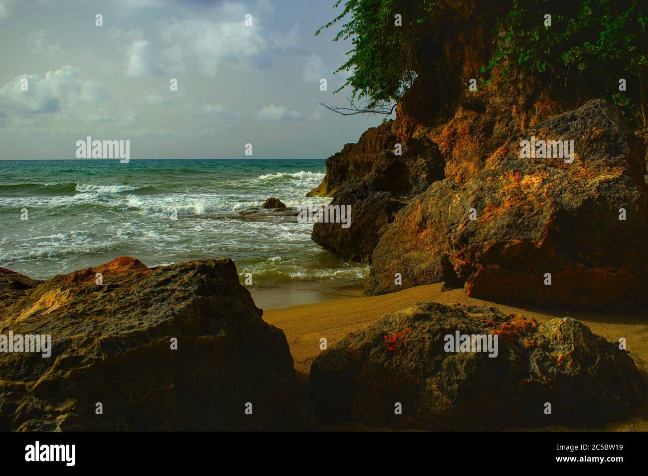 Puerto Rico Coast Stock Photo - Alamy