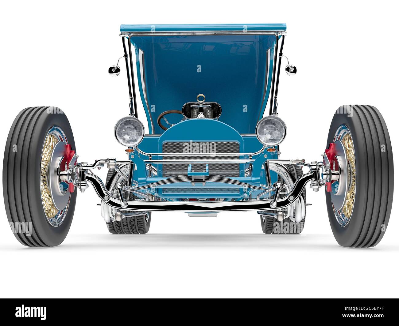 Classic vintage sports hot rod Cut Out Stock Images & Pictures - Alamy