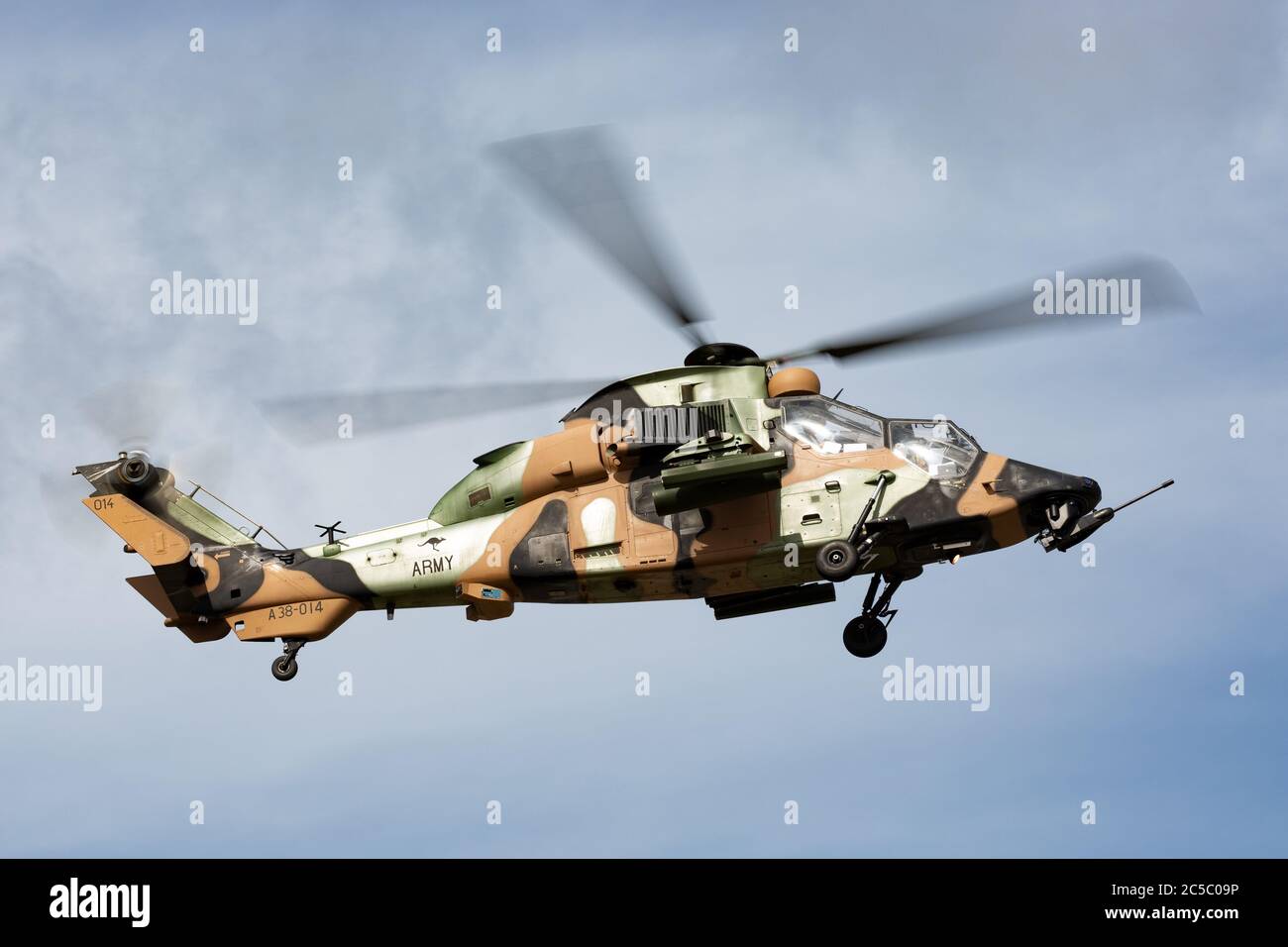 Australian Army Eurocopter Tiger ARH Armed reconnaissance helicopter ...