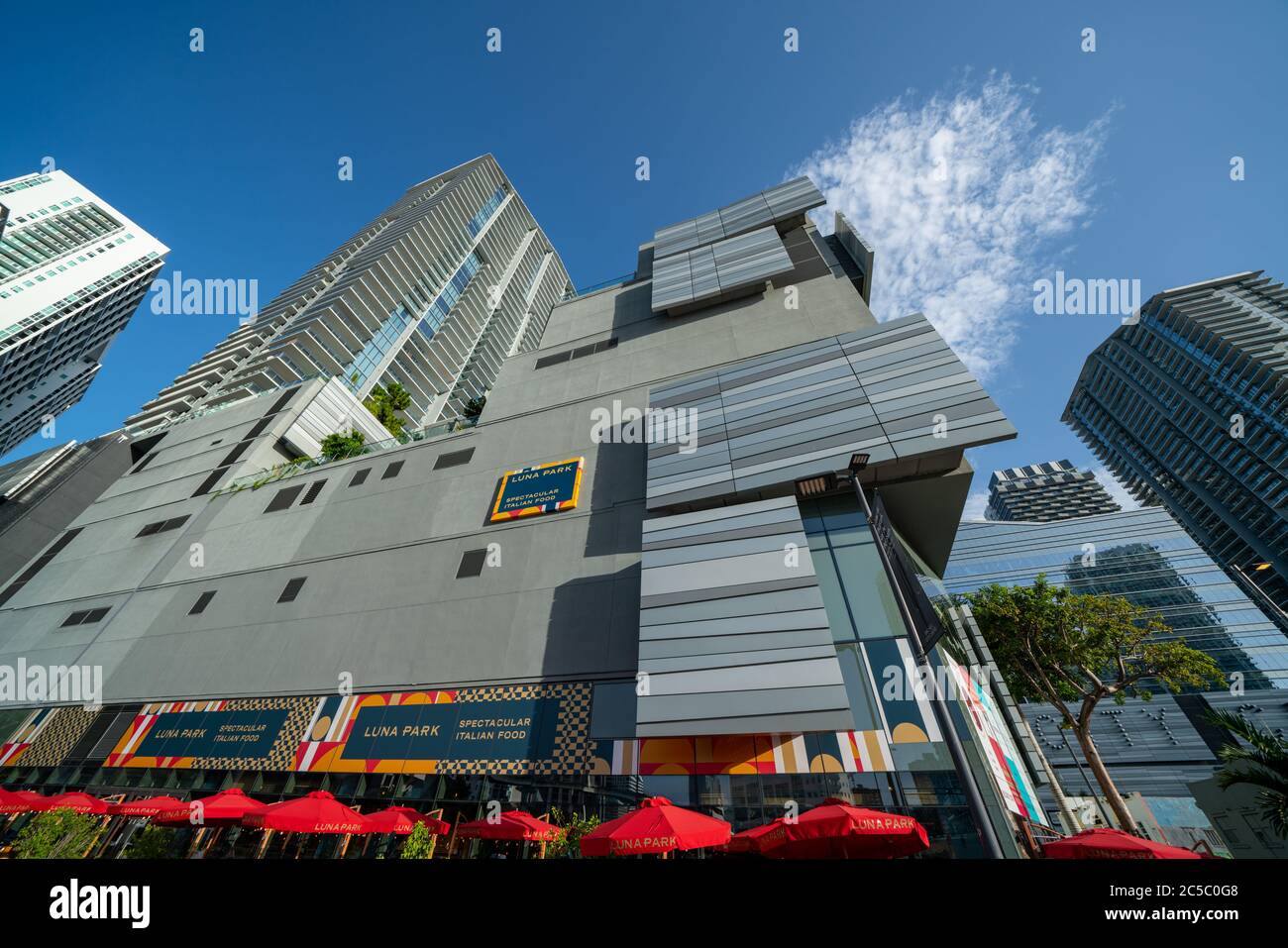 Brickell Miami City Centre shopping and lifestyle district Stock Photo ...