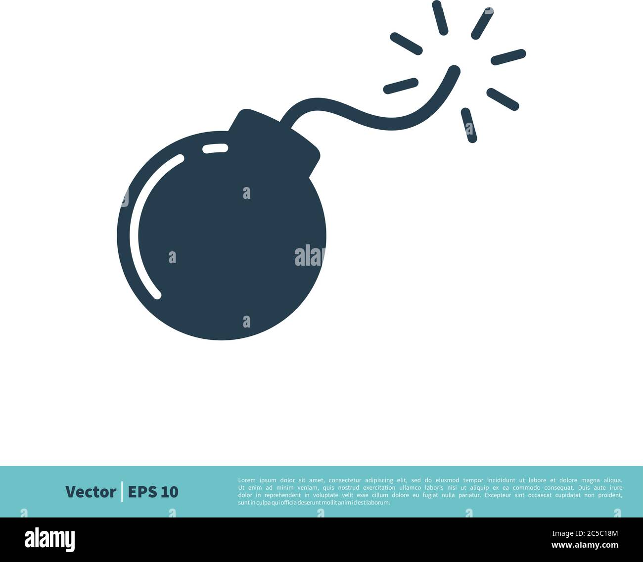 Grenade explosion Stock Vector Images - Alamy