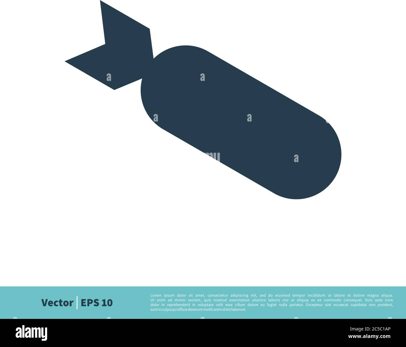 Bomb Icon Vector Logo Template Illustration Design. Vector EPS 10 Stock ...