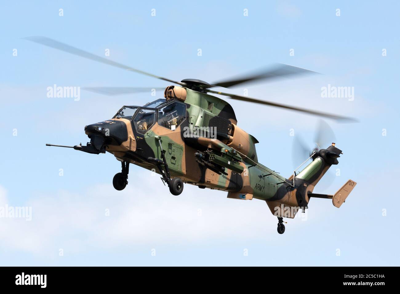 Australian Army Eurocopter Tiger ARH Armed reconnaissance helicopter ...