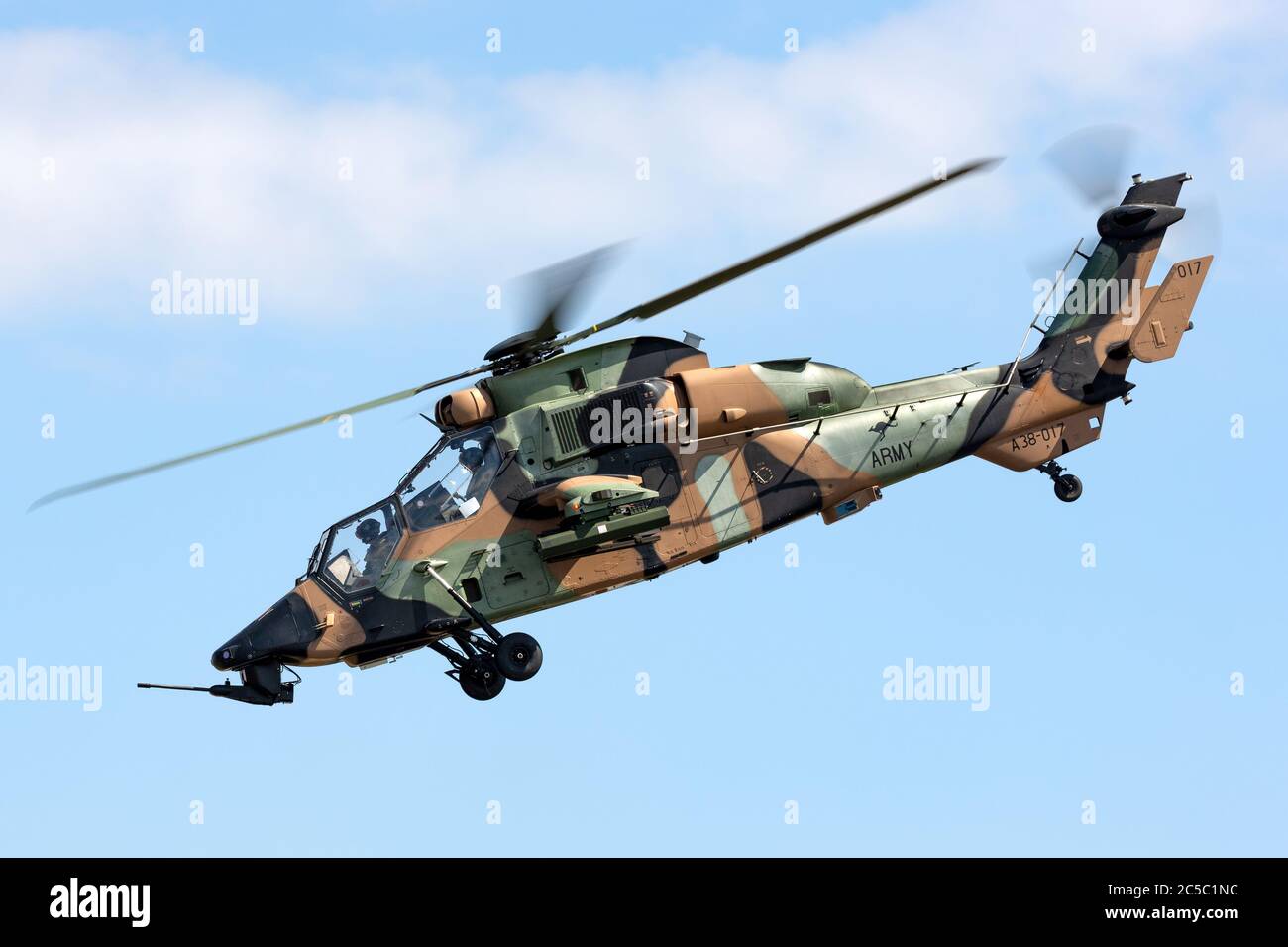 Australian Army Eurocopter Tiger ARH Armed reconnaissance helicopter ...
