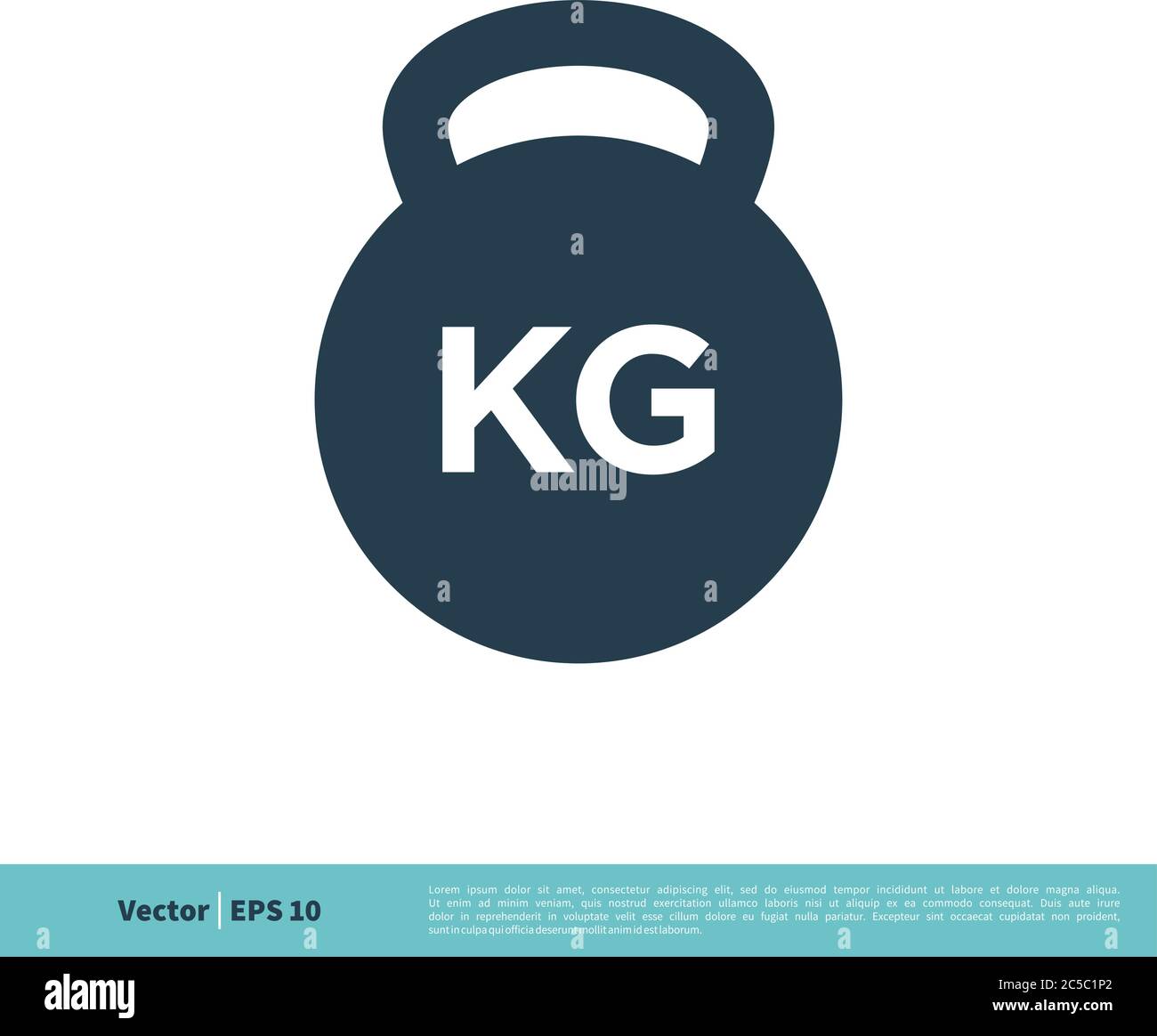 Dumbbell Icon Vector Logo Template Illustration Design. Vector EPS 10 ...
