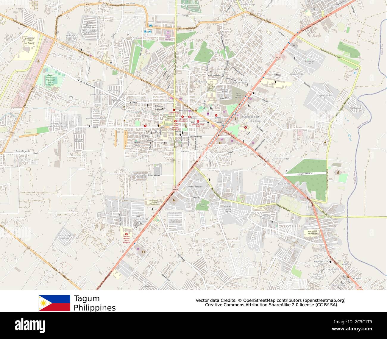 Philippines quezon Stock Vector Images - Alamy
