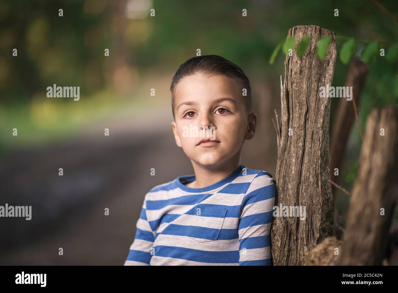 portrait of a adorable boy Stock Photo - Alamy