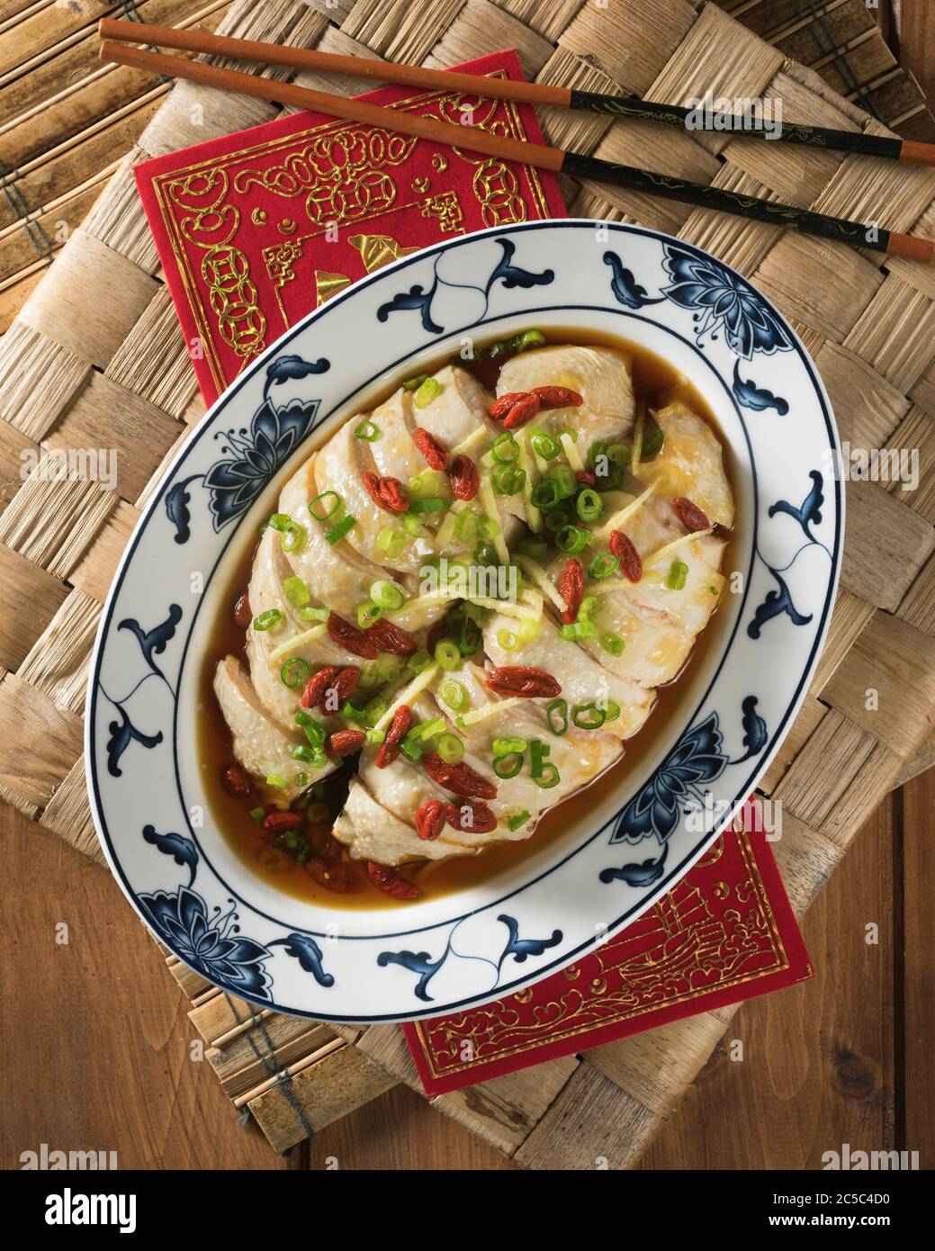 Chinese drunken chicken. Food China Stock Photo - Alamy