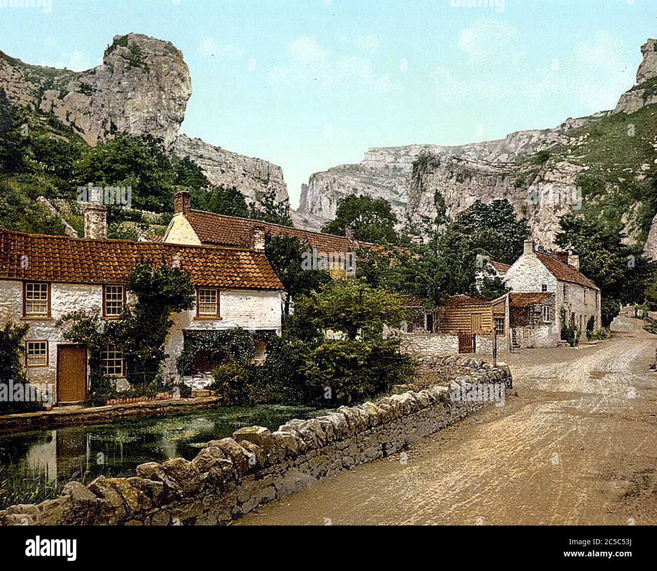 Cheddar village hi-res stock photography and images - Alamy