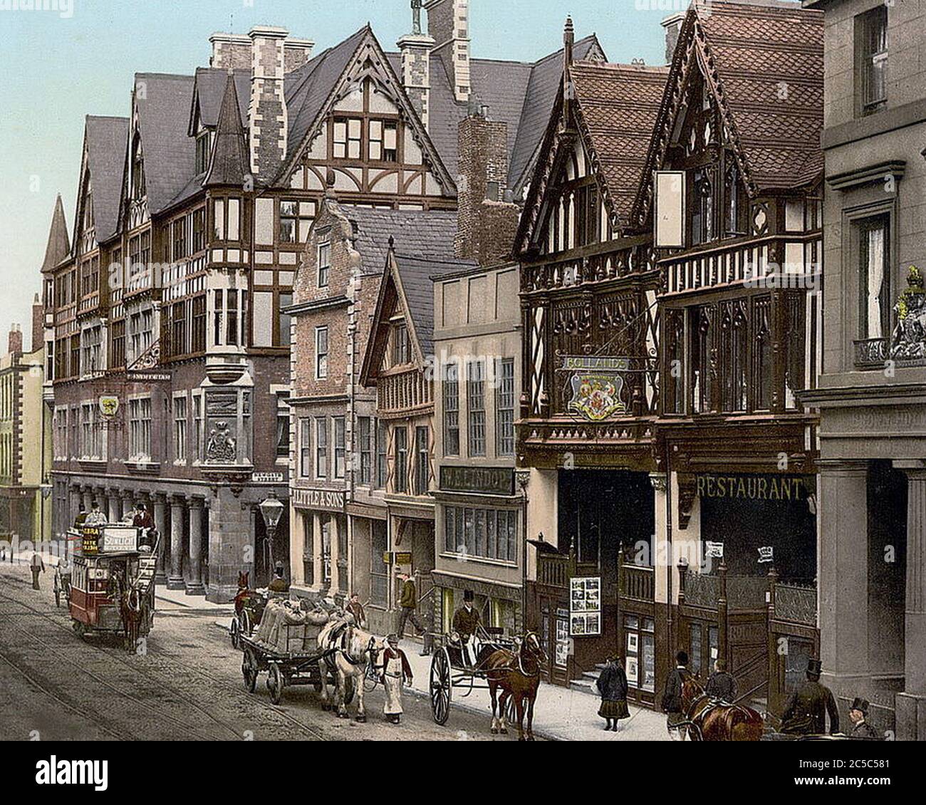 Chester England Heritage Visit High Resolution Stock Photography and ...