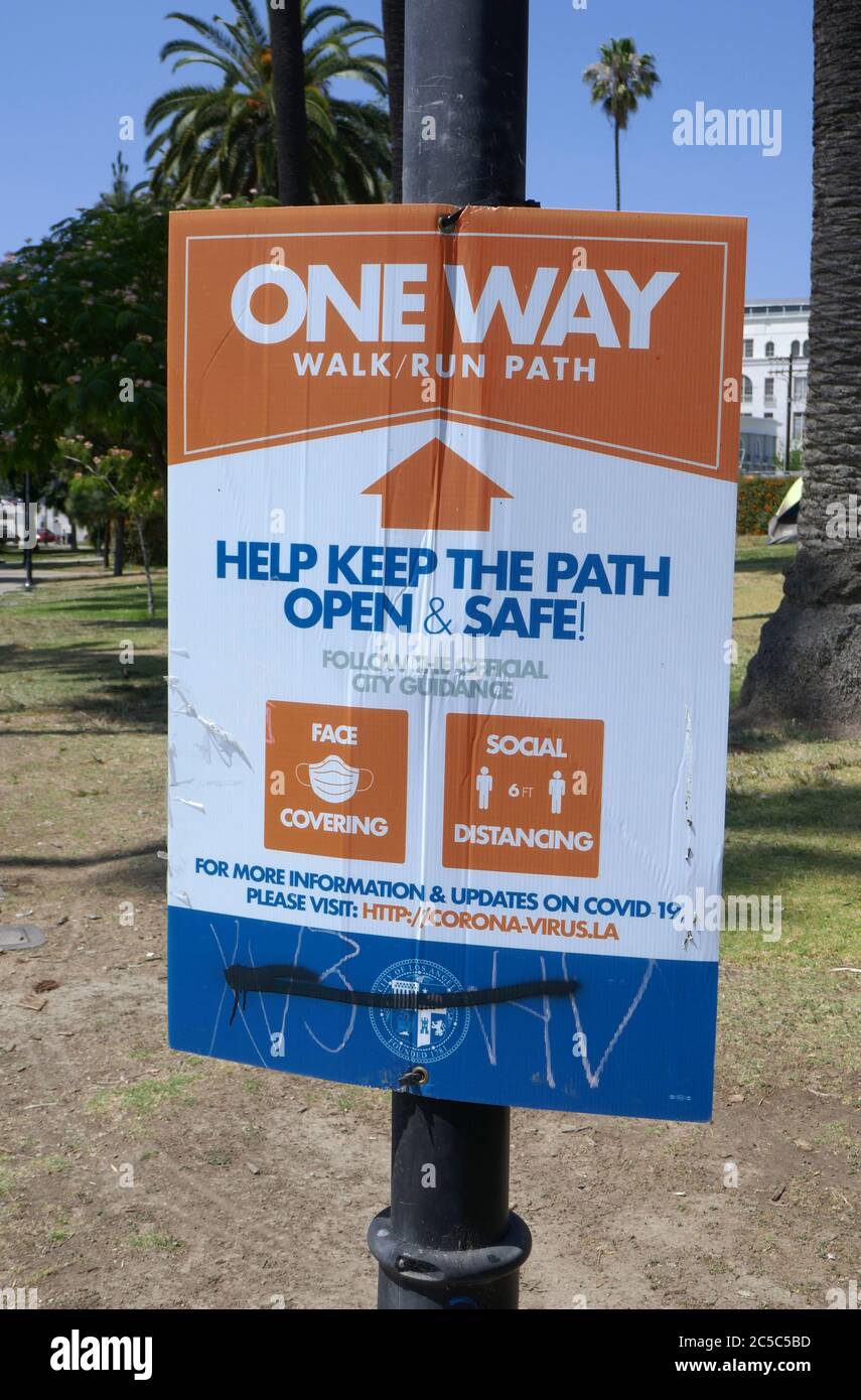 Los Angeles, California, USA 1st July 2020 A general view of atmosphere ...