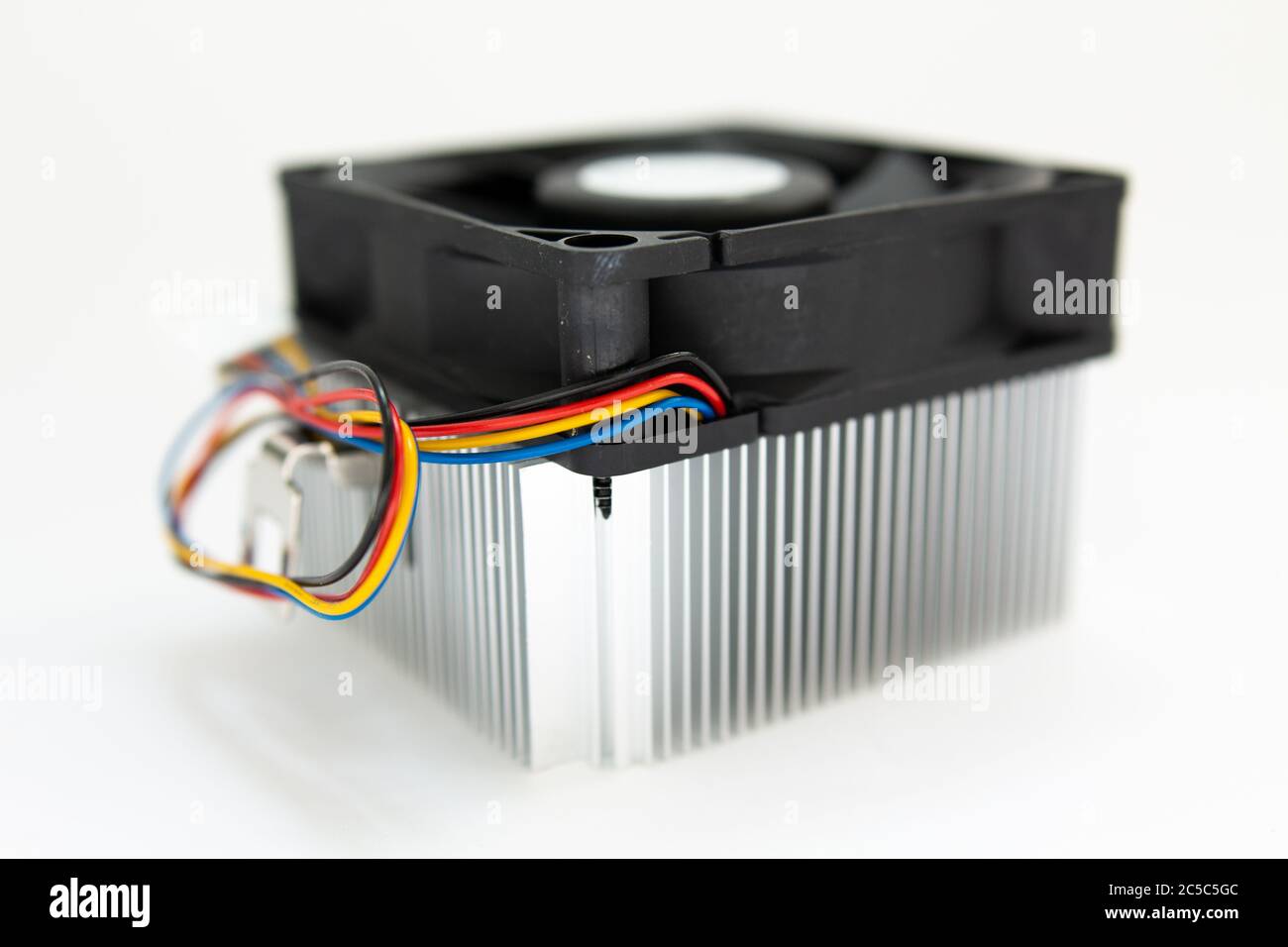 cooling cooler for a computer processor Stock Photo - Alamy