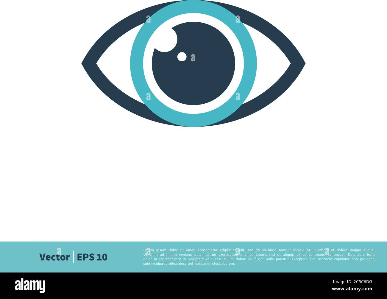 Eyeball Vision Icon Vector Logo Template Illustration Design. Vector ...