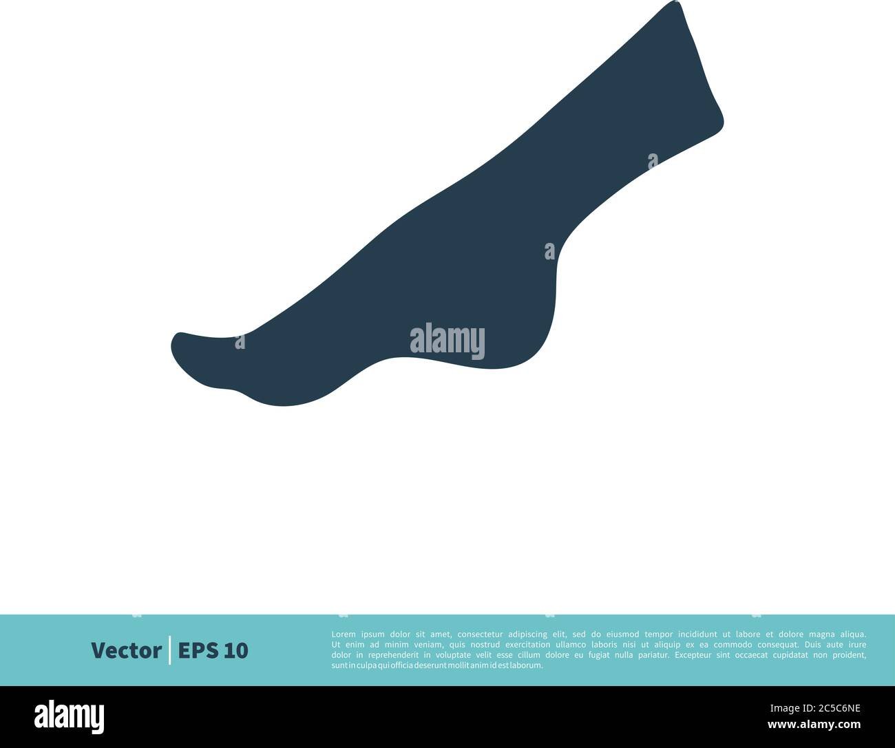 Women Leg Icon Vector Logo Template Illustration Design. Vector EPS 10 ...