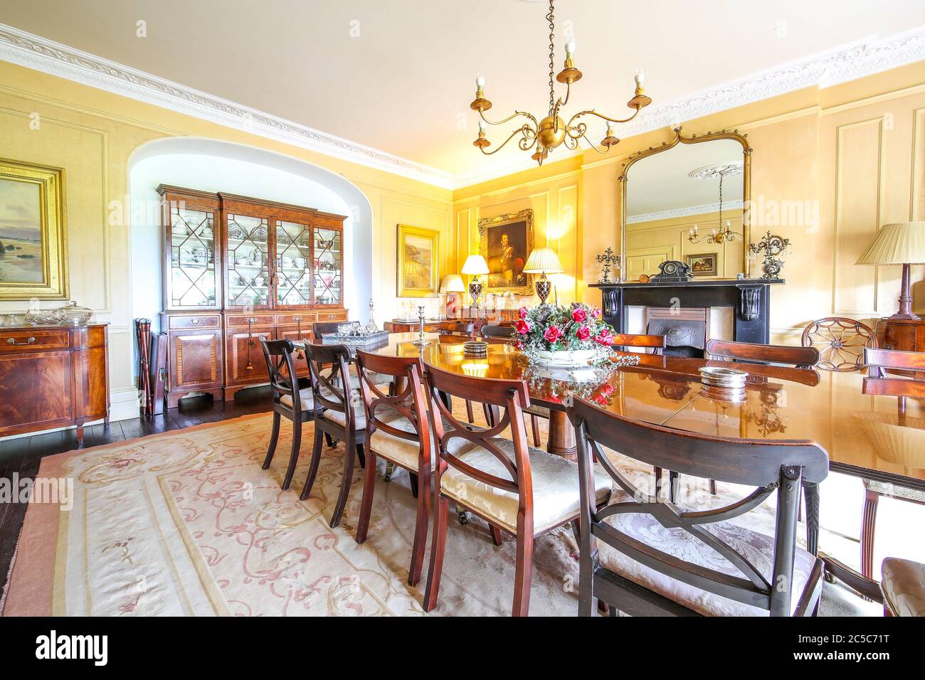 The Old Rectory, a former rectory established in the 1500's next to it ...