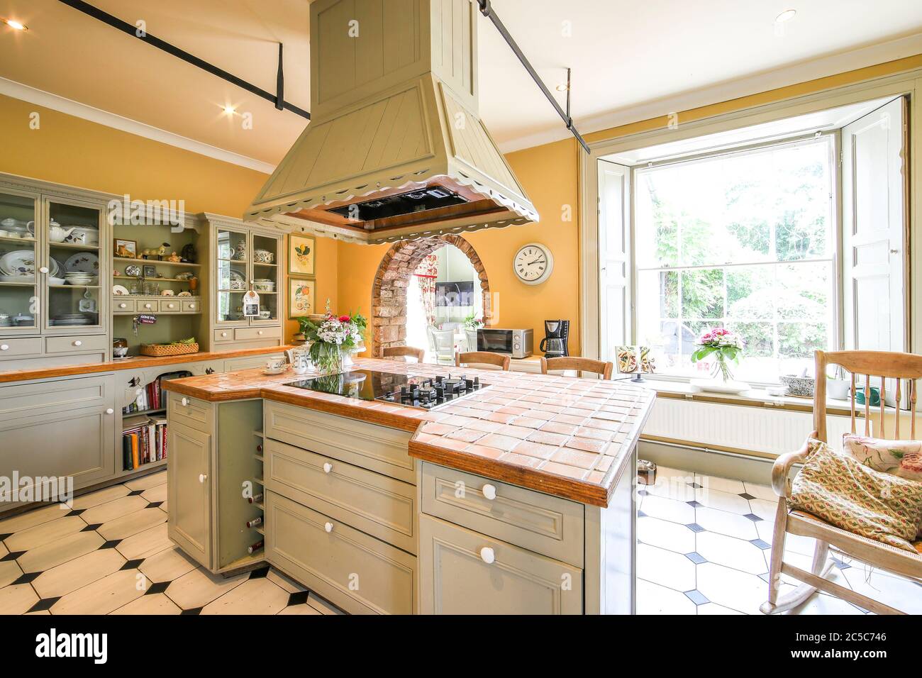 The Old Rectory, a former rectory established in the 1500's next to it ...