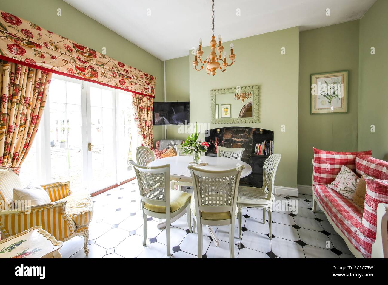 The Old Rectory, a former rectory established in the 1500's next to it ...