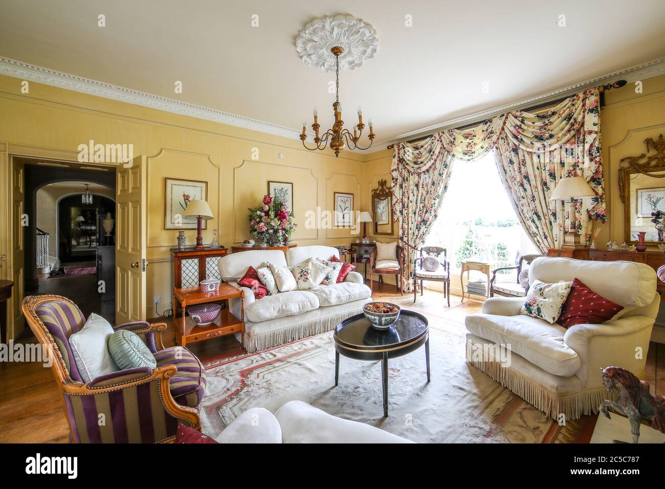 The Old Rectory, a former rectory established in the 1500's next to it ...