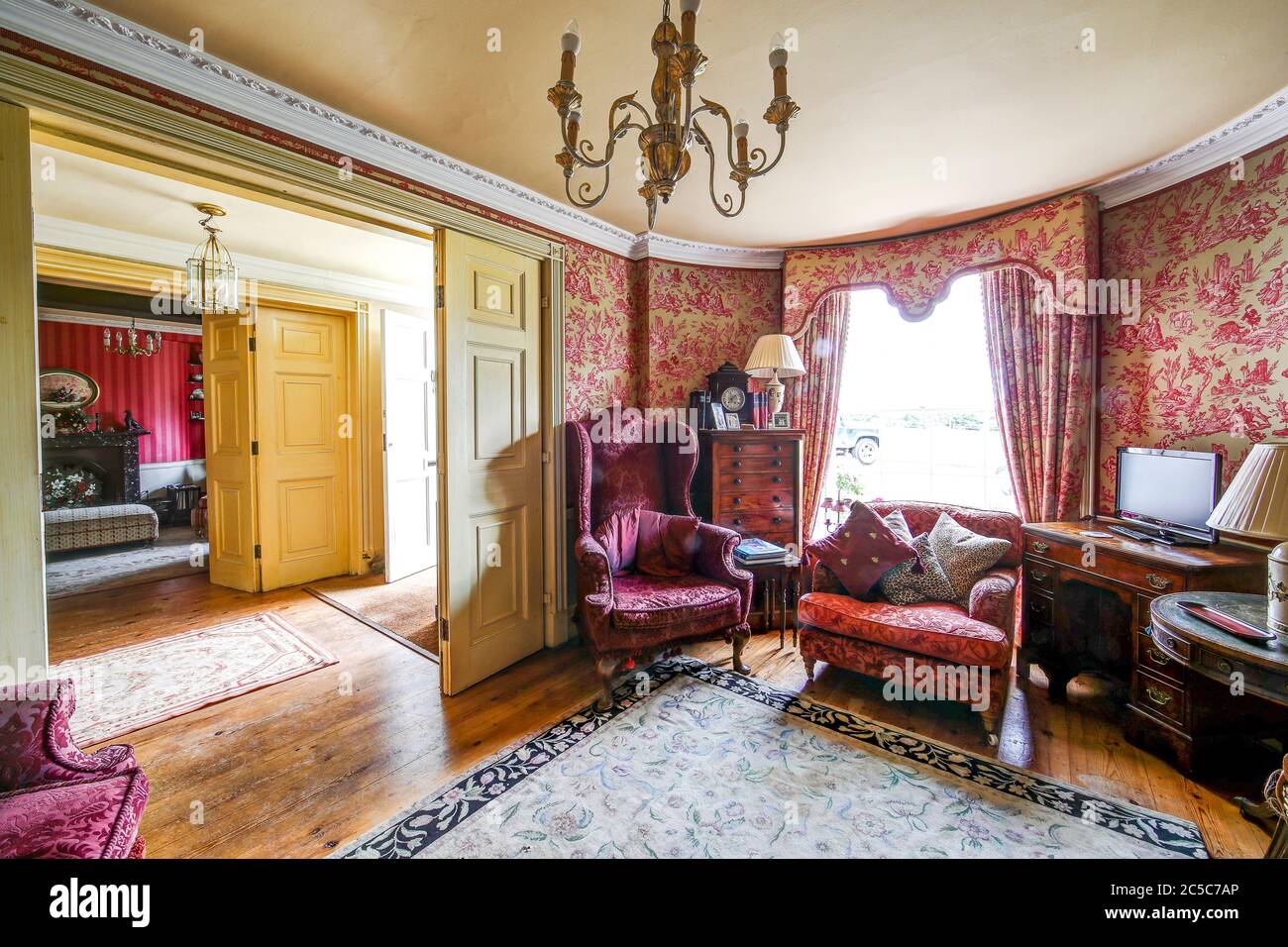 The Old Rectory, a former rectory established in the 1500's next to it ...