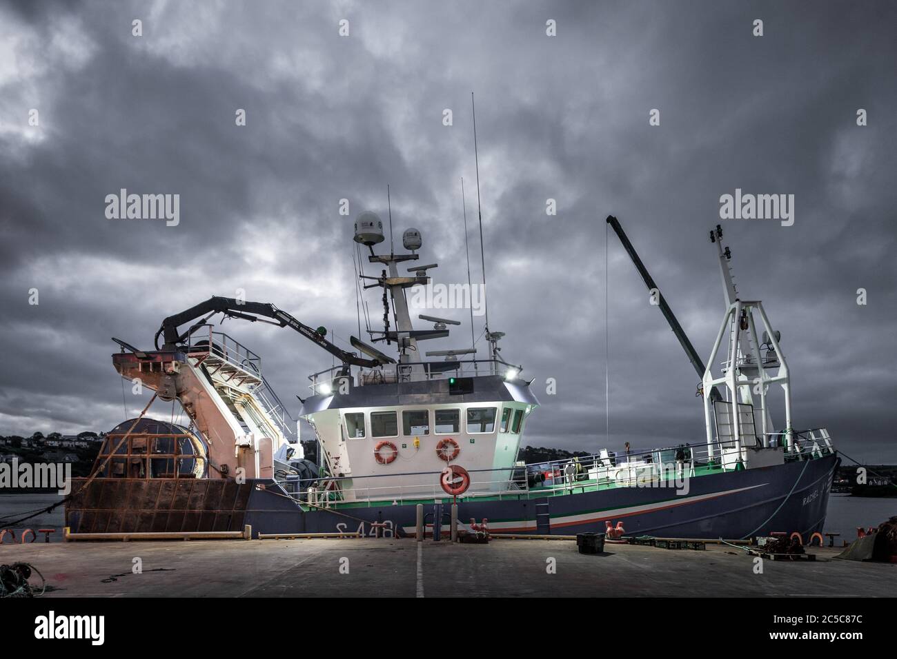 Trawler uk storm hi-res stock photography and images - Alamy
