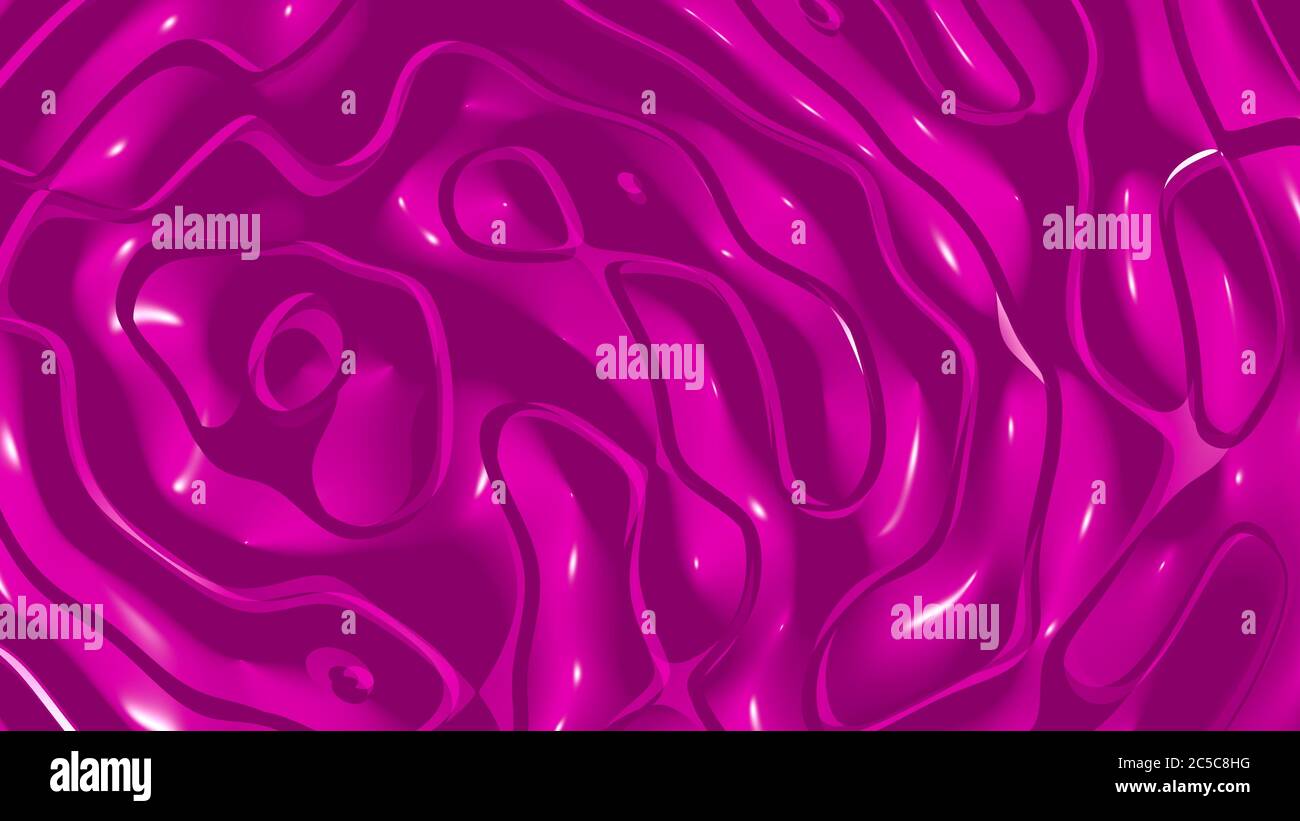 Uniform 3D abstract background of simple patterns of Mexican pink color ...
