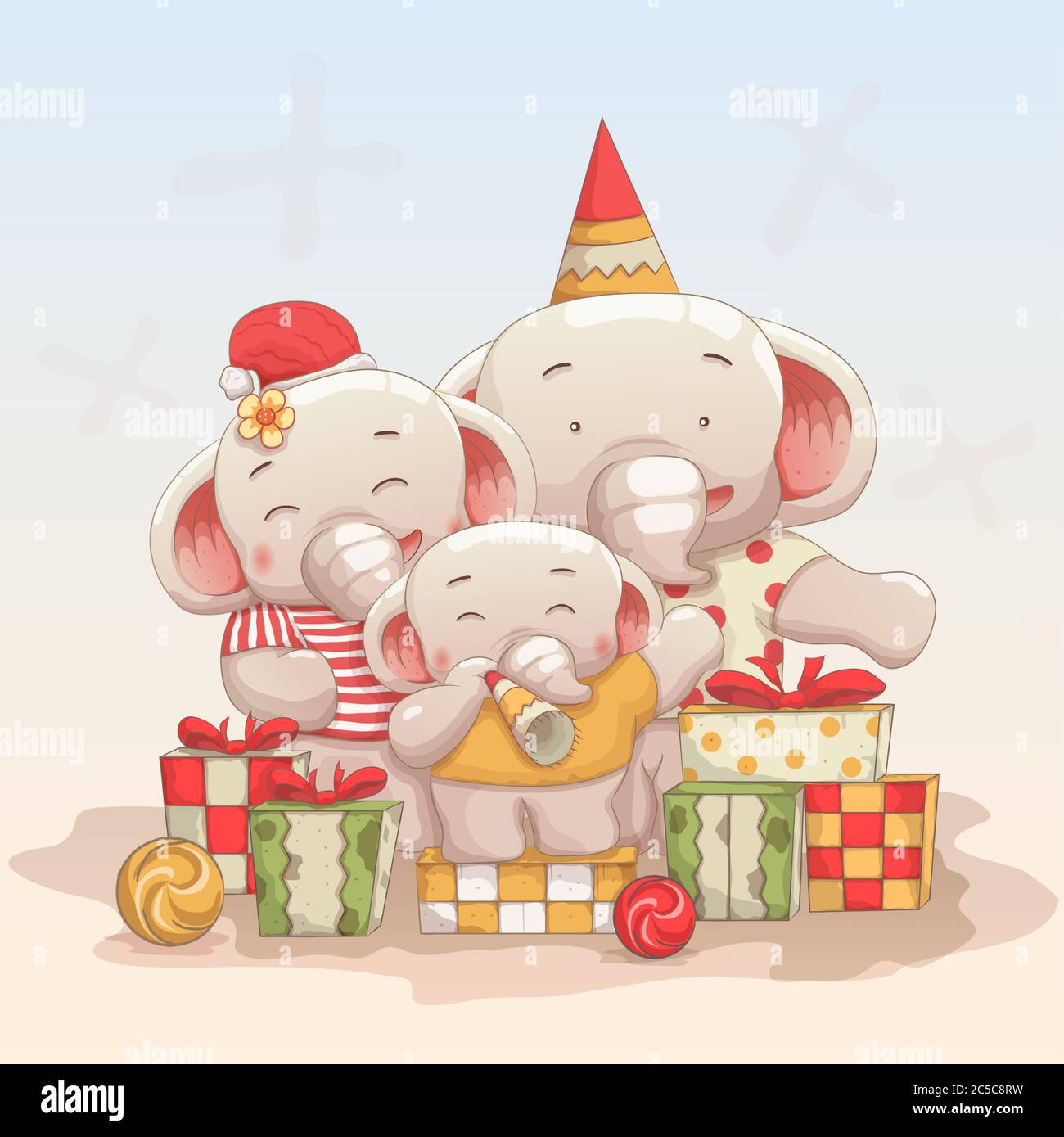 Cartoon Images Of Elephants Elephant Cartoon Stock Photos, Images And
