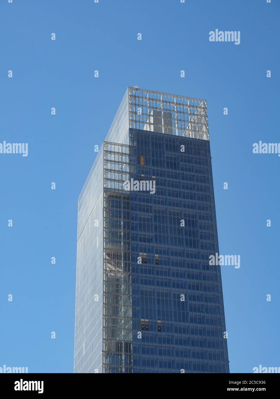 TURIN, ITALY - CIRCA JUNE 2020: Regione Piemonte skyscraper designed by Massimiliano Fuksas will ...