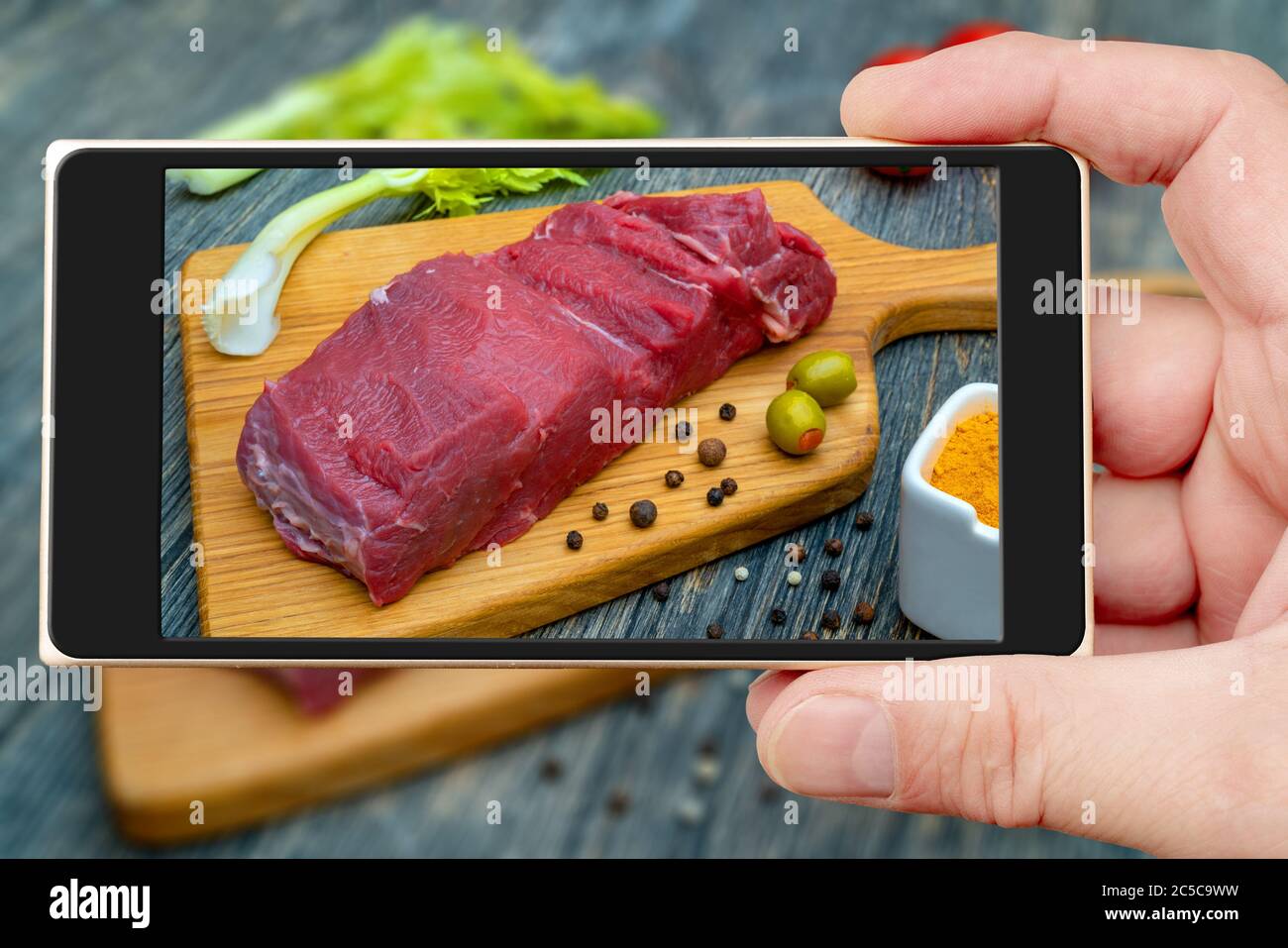 Beef screen hi-res stock photography and images - Alamy