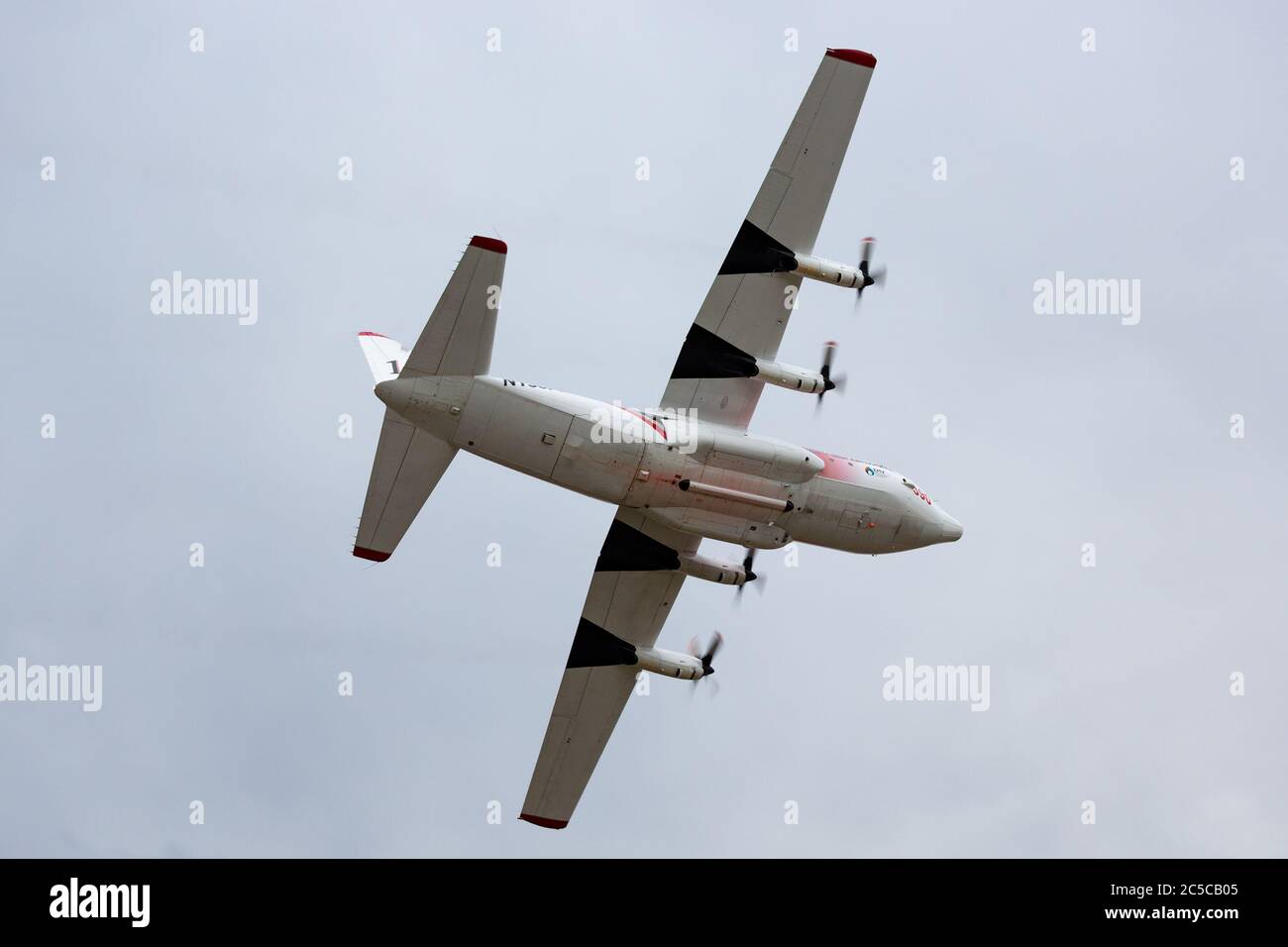 Coulson Aviation Lockheed EC-130Q large aerial fire fighting aircraft ...