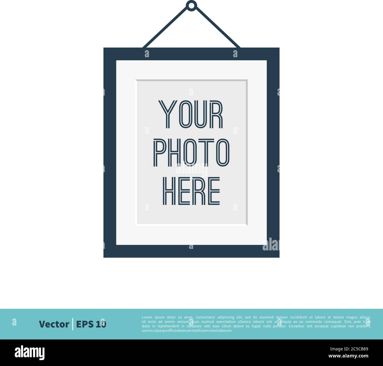 Poster icon Stock Vector Images - Alamy