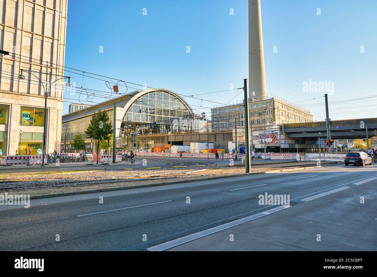 BERLIN, GERMANY - CIRCA SEPTEMBER, 2019: view of Berlin Alexanderplatz ...