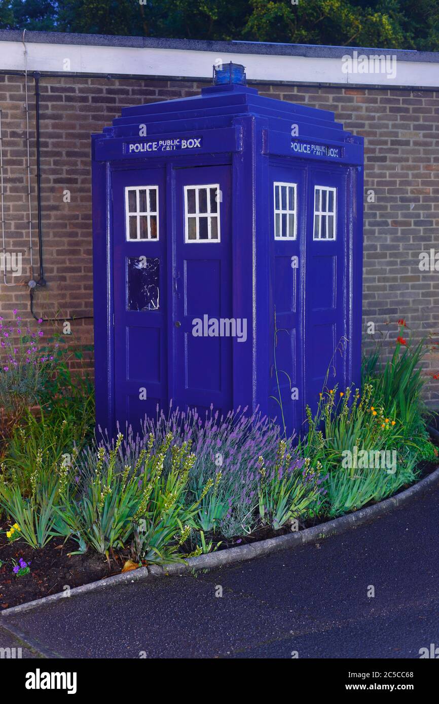 Old Fashioned Police Telephone Box High Resolution Stock Photography ...