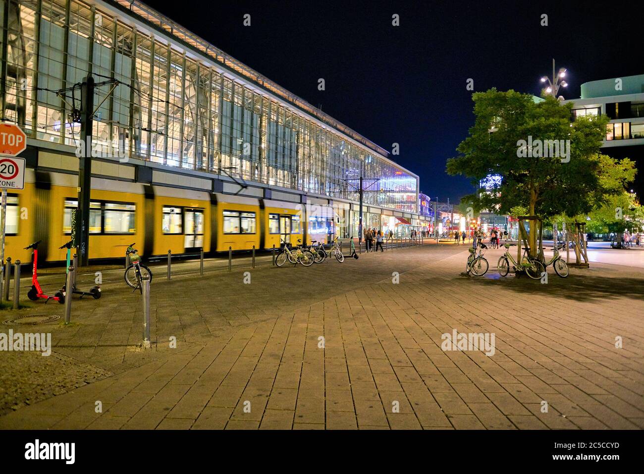 BERLIN, GERMANY - CIRCA SEPTEMBER, 2019: Bombardier Flexity Berlin seen ...