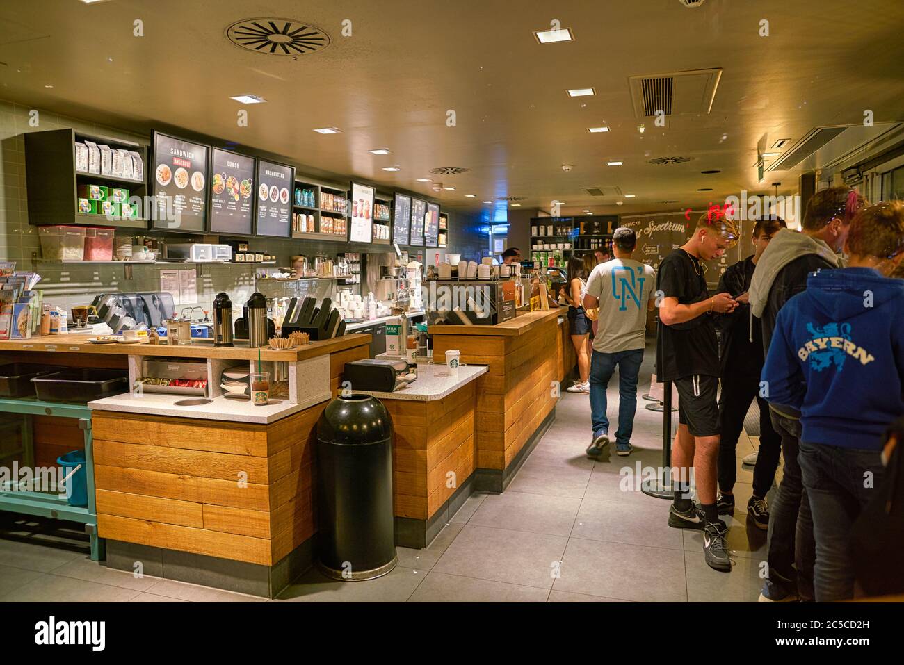 BERLIN, GERMANY - CIRCA SEPTEMBER, 2019: a typical sales area at ...