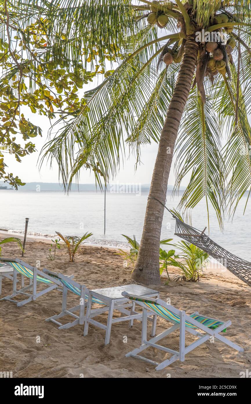 Beautiful tropical beach, Located Koh Mak Island , Thailand Stock Photo ...
