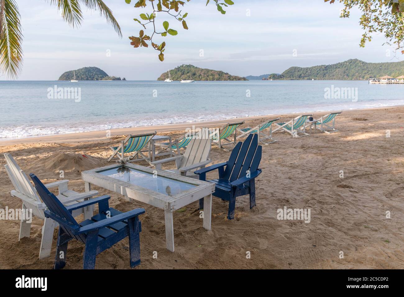 Beautiful tropical beach, Located Koh Mak Island , Thailand Stock Photo ...