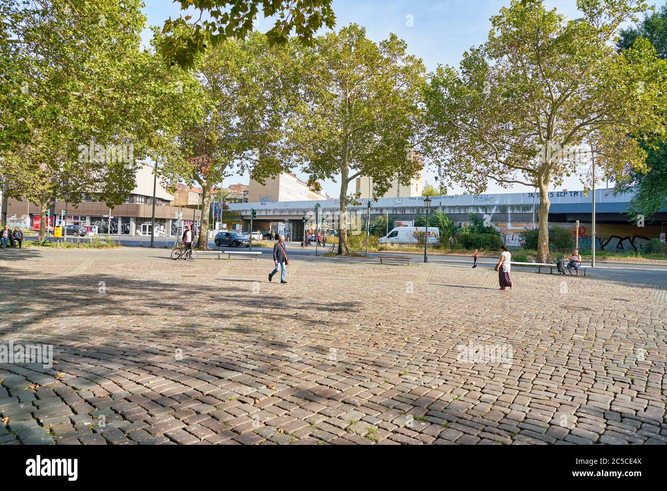 BERLIN, GERMANY - CIRCA SEPTEMBER, 2019: Berlin urban landscape in the ...