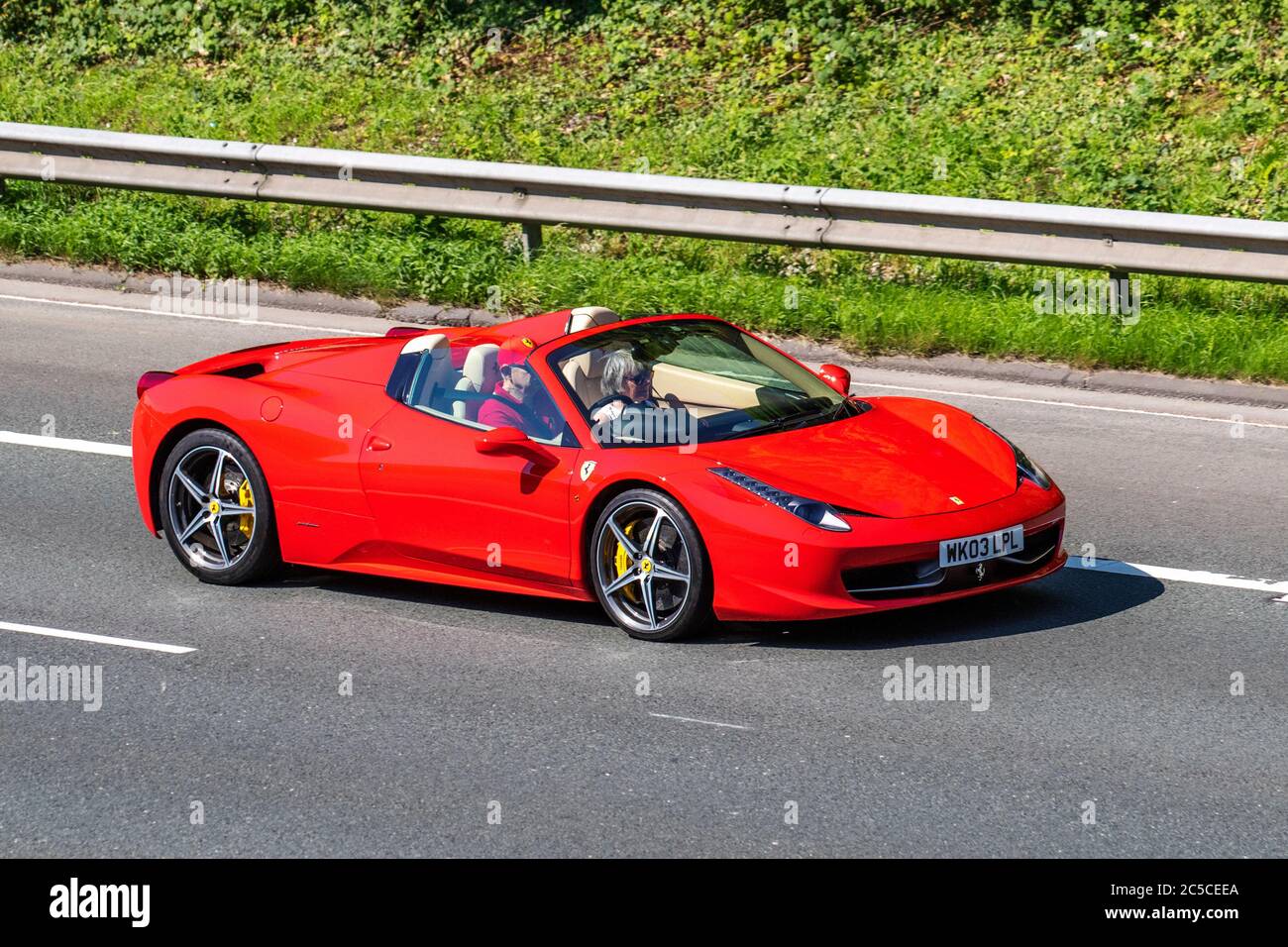 Ferrari 458 Spider Red